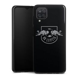 DeinDesign Galaxy A12 Handy Silikon H&uuml;lle Case schwarz Handyh&uuml;lle Official Licensed Product Logo Rb Leipzig