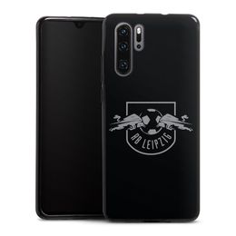 DeinDesign Huawei P30 Pro Handy Silikon H&uuml;lle Case schwarz Handyh&uuml;lle Official Licensed Product Logo Rb Leipzig