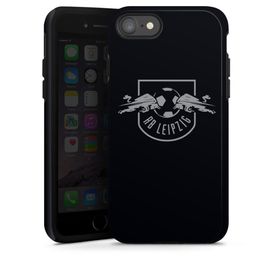 DeinDesign iPhone SE (2020) Handy Panzer Handyh&uuml;lle robuste Outdoor H&uuml;lle Schutzh&uuml;lle gl&auml;nzend Official Licensed Product Logo Rb Leipzig Tough Case