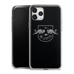 DeinDesign iPhone 11 Pro Max Handy Silikon H&uuml;lle Case transparent Handyh&uuml;lle Official Licensed Product Logo Rb Leipzig Silikon Case