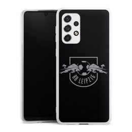 DeinDesign Galaxy A33 5G Handy Silikon H&uuml;lle Case transparent Handyh&uuml;lle Official Licensed Product Logo Rb Leipzig Silikon Case