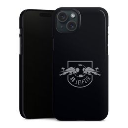 DeinDesign iPhone 15 Plus Handy Premium Case Smartphone Handyh&uuml;lle Schutzh&uuml;lle gl&auml;nzend Official Licensed Product Logo Rb Leipzig Premium Case