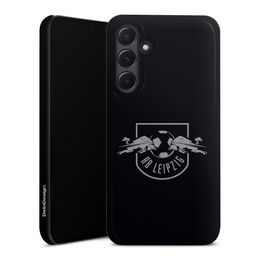 DeinDesign Galaxy A35 5G Handy Premium Case Smartphone Handyh&uuml;lle Schutzh&uuml;lle gl&auml;nzend Official Licensed Product Logo Rb Leipzig Premium Case