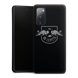 DeinDesign Galaxy S20 FE Handy Premium Silikon H&uuml;lle Handyh&uuml;lle schwarz Case Official Licensed Product Logo Rb Leipzig Silikon Premium Case
