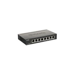 DLink D-LINK Netzwerk-Switch "DGS-1100-08PV2", B:18cm H:7,5cm T:21,5cmohne farbbezeichnung, Netzwerk-Switches