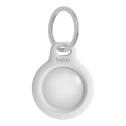 Belkin Schlüsselanhänger "Secure Holder Schlüsselanhänger für Apple AirTag", weiß, Schlüsselanhänger