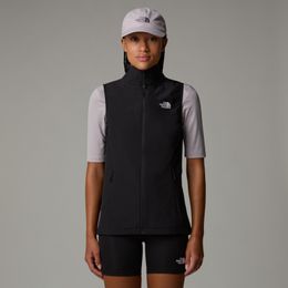 The North Face Damen Softshellweste "Nimble Weste für Damen", schwarz, Gr. XS, Obermaterial: 90% Polyester, 10% Elasthan. Futter: 100% Polyester,
