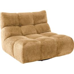 1,5-Sitzer Home Affaire, B:112cm H:85cm T:108cmold, gold, 100% Polyester, Sofas, "Cozy Bubble, 360 drehbarer Sessel, Breite 107cm"