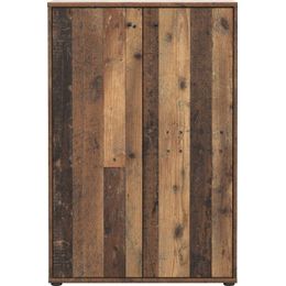 Kommode FORTE, B:73,7cm H:111,1cm T:34,8cm, braun, Dekorfolie, FSC-zertifizierter Holzwerkstoff, Flur, Sideboards, "Tempra"