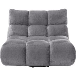 1,5-Sitzer Home Affaire, B:112cm H:85cm T:108cmgrau, 100% Polyester, Sofas, "Cozy Bubble, 360 drehbarer Sessel, Breite 107cm"