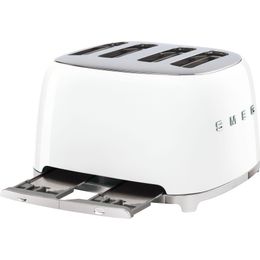 Smeg Toaster "TSF03WHEU", B:33cm H:20cm T:30cm, wei&szlig;, Toaster