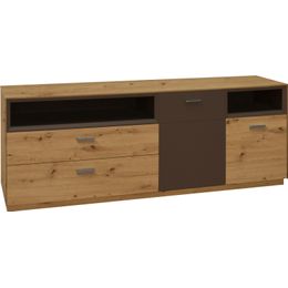 M&auml;usbacher Kommode M&Auml;USBACHER, B:197cm H:74cm T:41cm, beige, Schlafzimmer, Sideboards, "Frame", Breite 197 cm