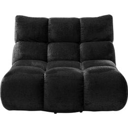 1,5-Sitzer Home Affaire, B:112cm H:85cm T:108cmschwarz, 100% Polyester, Sofas, "Cozy Bubble, 360 drehbarer Sessel, Breite 107cm"