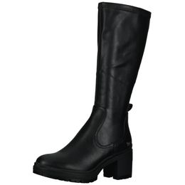 Mustang Shoes Damen Stiefel "Mustang Shoes Stiefel Lederimitat", Gr. 41, schwarz, Lederimitat, Schuhe