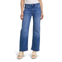 Cartoon Damen Stretch-Jeans "Damen mit Eingrifftaschen", blau, Gr. 38, Obermaterial: 99% Baumwolle, 1% Elasthan, Jeans