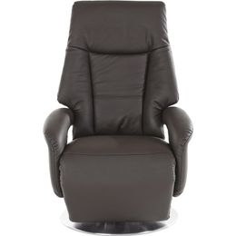 Sit & More TV-Sessel SIT & MORE, B:74cm H:109cm T:77cm, braun, Luxus-Microfaser (100% Polyester);Luxus-Kunstleder;NaturLEDER (echtes Rindsleder), Sessel,