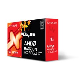 Sapphire Grafikkarte "PULSE AMD Radeon RX 9060 XT 16GB GPU"ohne farbbezeichnung, Grafikkarten