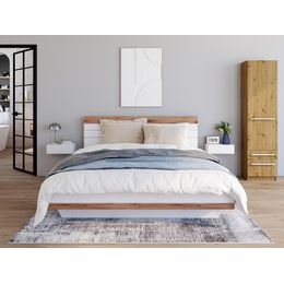 Bild Reinders, B:70cm H:100cm T:3cm, wei&szlig;, MDF, Wohnzimmer, Bilder, "Saturn", mit 3D-Textur