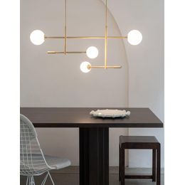 It'S About Romi IT'S ABOUT ROMI H&auml;ngeleuchte "COPENHAGEN", 4, H: 215cm, 1 Stk., beige, Wohnzimmer, Leuchten