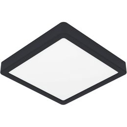 Eglo Aufbauleuchte "Fueva 6-Z Deckenlampe, ZigBee, App und Sprachsteuerung, Badlampe, IP44", 1, H: 2,5cm, 1 Stk.schwarz, Leuchten, Aufbauleuchte -