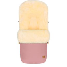 fillikid Kinder Fu&szlig;sack "Bernina Winterfu&szlig;sack", rosa, Lammfell, Polyester, Fu&szlig;s&auml;cke