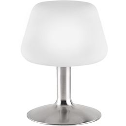 Paul Neuhaus LED Tischleuchte "Till", 1, Ø 15cm H: 20cm, 1 Stk., grau, Leuchten, 3-Stufen Touchdimmer