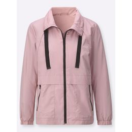 Classic Basics Damen Langjacke, rosa, Gr. 52, unifarben, 100% Polyester, Jacken