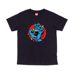Santa Cruz Jungen T-Shirt "YOUTH HAND DOT FRONT T-SHIRT"schwarz, Gr. 9, Obermaterial: 100% Baumwolle, Shirts