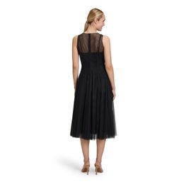 Vera Mont Damen Cocktailkleid "Damen figurbetont", schwarz, festlich, Gr. 38, T&uuml;ll, Obermaterial: 100% Polyester; Futter: 100% Polyester, Kleider,