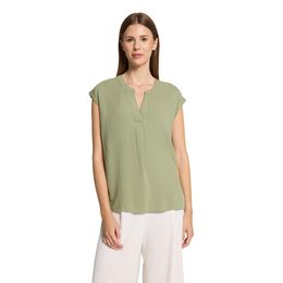 Betty Barclay Damen Schlupfbluse "Damen unifarben", gr&uuml;n, Gr. 42, Obermaterial: 100% Viskose, Blusen