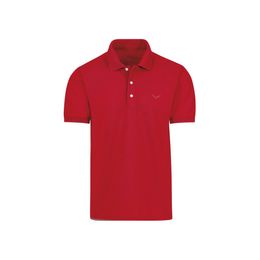 TRIGEMA Herren Poloshirt "TRIGEMA Poloshirt in Piqu&eacute;-Qualit&auml;t", braun, Basic, Gr. S, 100% Baumwolle, Shirts