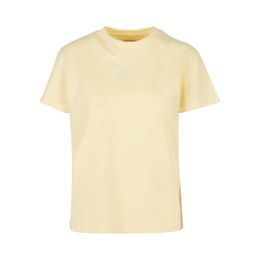 Karl Kani Damen T-Shirt "Karl Kani Damen KW221-001-2 Small Signature Tee light yellow", gelb, Gr. XS, 100% Baumwolle, Shirts