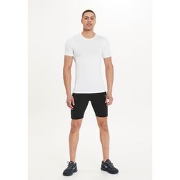 Endurance Herren Funktionsshirt "Power", wei&szlig;, Gr. XL, unifarben, 90% Polyester, 10% Elasthan, Shirts, mit luftigen Mesh-Eins&auml;tzen