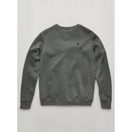 G-Star Raw Longpullover G-STAR "Premium Core Sweatshirt", Jungen, Gr. L, graphite, Obermaterial: 55% Baumwolle, 45% Polyester, Pullover Longpullover