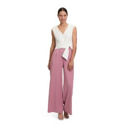 Vera Mont Damen Overall "Damen mit weitem Bein", rosa, Gr. 38, Cr&ecirc;pe, Obermaterial: 95% Polyester, 5% Elasthan; Futter: 100% Polyester, Overalls,