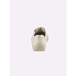 Waldl&auml;ufer WALDL&Auml;UFER Damen Schn&uuml;rschuh, Gr. 8, beige, Glattleder, Schuhe