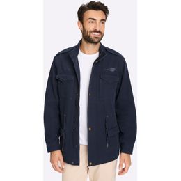 Marco Donati Herren Langjackemarine, Gr. 50, unifarben, 100% Baumwolle, &Auml;rmel:100% Polyester, Jacken