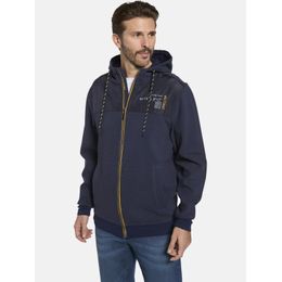 Babista Herren Kapuzensweatjacke "Sweatjacke NELZINO", blau, Gr. XL, Obermaterial: 100% Baumwolle CO., Sweatjacken
