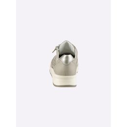 Reflexan Damen Schn&uuml;rschuh, Gr. 40steingrau, Glattleder, Schuhe