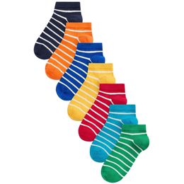next Socken Jungen Gr&ouml;&szlig;e 19/22 dunkelblau / gelb / gr&uuml;n / orange / rot / schwarz