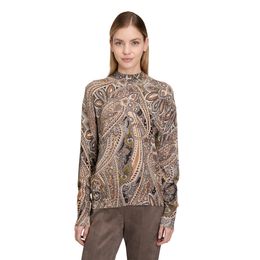 Betty Barclay Damen Strickpullover "Damen mit Stehkragen", beige, Gr. 42, Strick, Obermaterial: 80% Viskose, 20% Polyamid, Pullover