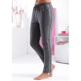 feel good Damen Jogginghose, Gr. 24anthrazit, meliert, wei&szlig;, 60% Baumwolle, 40% Polyester, unifarben, Hosen