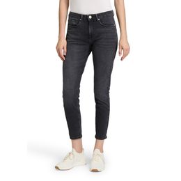 BETTY & CO BETTY & CO Damen Slim-fit-Jeans "Damen mit Waschung", blau, Gr. 42, Obermaterial: 94% Baumwolle, 5% Polyester, 1% Elasthan., Jeans
