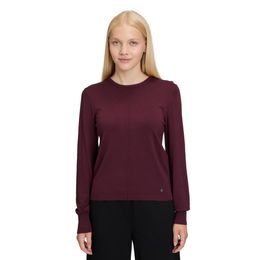 BETTY & CO BETTY & CO Damen Strickpullover "Damen mit Strickdetails", lila, Gr. 36, Strick, Obermaterial: 80% Viskose, 20% Polyamid, Pullover