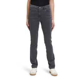 Betty Barclay Damen Stretch-Jeans "Damen mit elastischem Bund", grau, Gr. 40, Denim/Jeans, Obermaterial: 81% Baumwolle, 17% Polyester, 2% Elasthan,