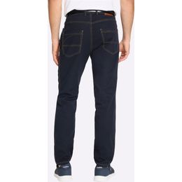 CLASSIC Herren 5-Pocket-Hose, blau, Gr. 62, unifarben, 97% Baumwolle, 3% Elasthan, Hosen