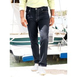 CLASSIC Herren 5-Pocket-Hose, blau, Gr. 48, unifarben, 97% Baumwolle, 3% Elasthan, Hosen
