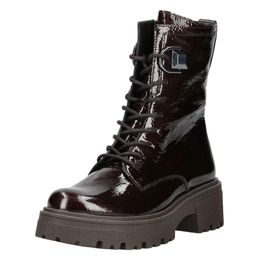 Gabor Damen Schn&uuml;rstiefelette "Gabor Stiefelette Leder", Gr. 40, braun, Leder, Schuhe