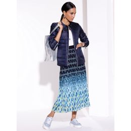 CR&Eacute;ATION L CREATION L Damen Steppjackemarine, Gr. 44, unifarben, 55% Polyester, 45% Polyamid, Jacken