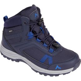 McKINLEY Kinder Wanderschuh "Maine II MID AQB J", Gr. 34, blau, Synthetik, Schuhe, Wasserabweisend